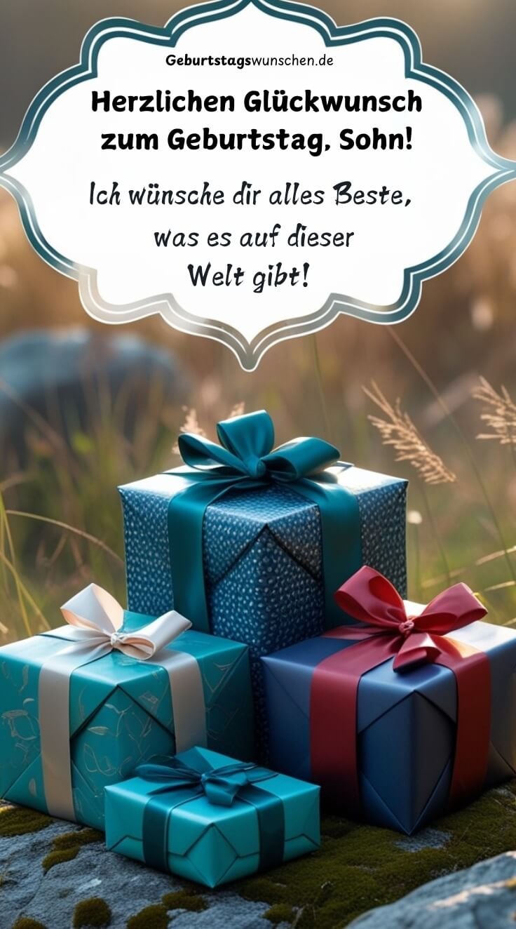 Gluckwunsche Zum Geburtstag Sohn
